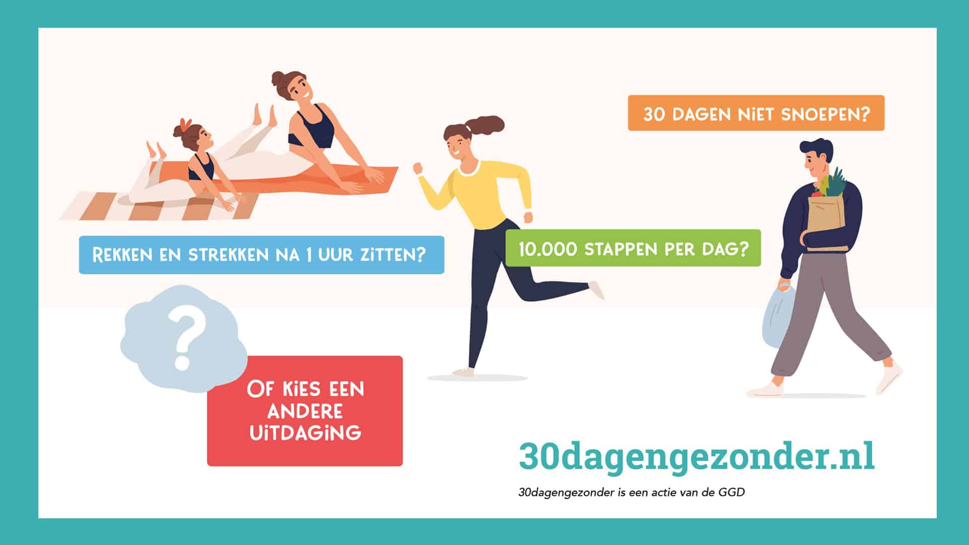 30 dagen gezonder! Doe je mee? - Huisartsenpraktijk De Stadsheide